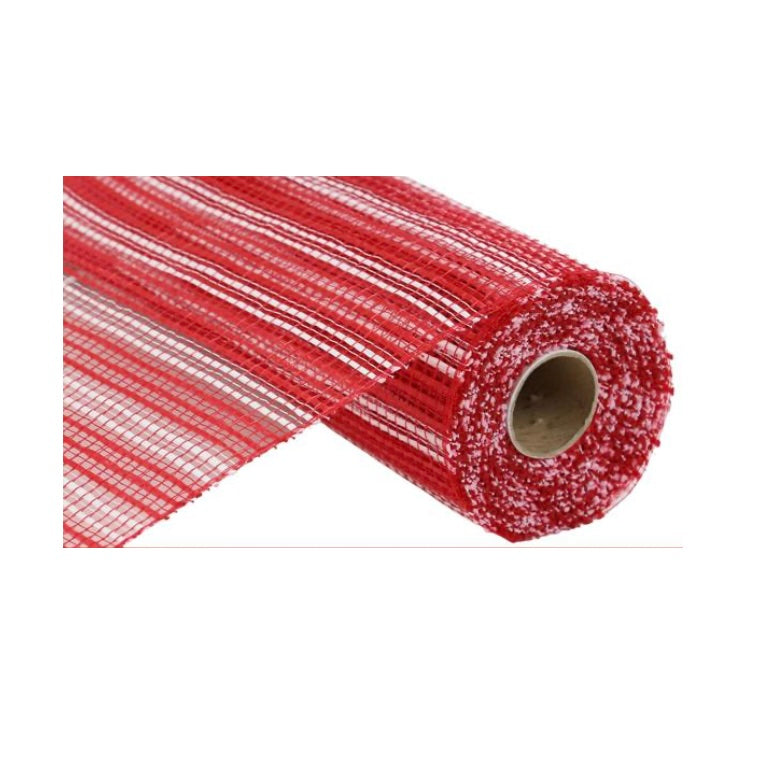 10" x 10yd Horizontal Wide Stripe Mesh – Nick's Seasonal Décor