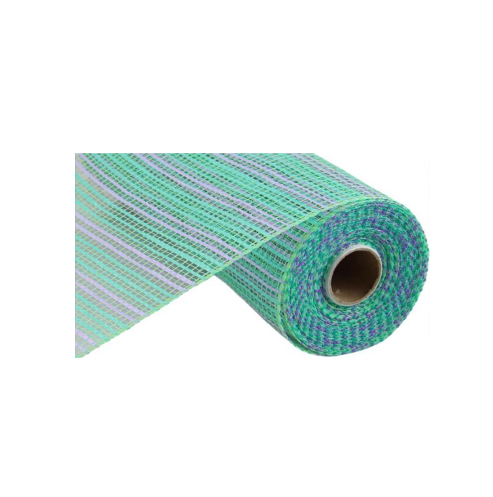 10" x 10yd Horizontal Wide Stripe Mesh – Nick's Seasonal Décor