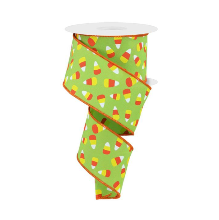 2.5" x 10yd Mini Candy Corn – Nick's Seasonal Décor