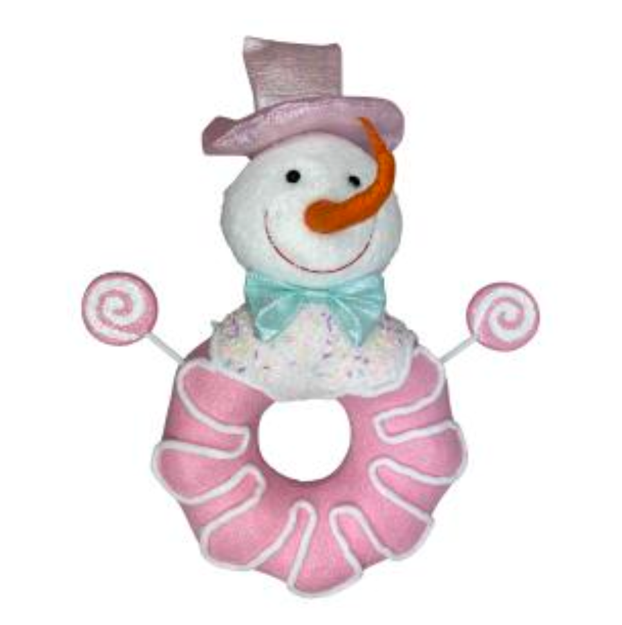 18" Snowman Donut – Nick's Seasonal Décor