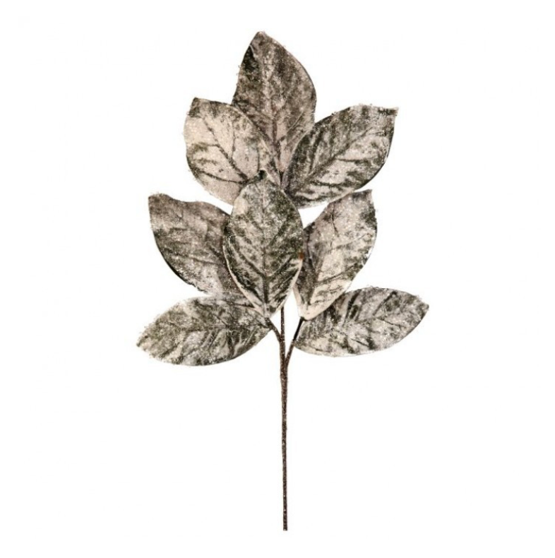32" Frosty Magnolia Leaf Spray Uv Proof – Nick's Seasonal Décor
