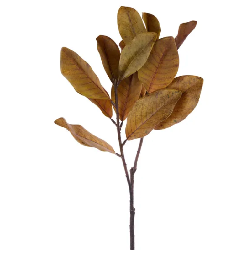 40"L Magnolia Spray X2 (Rust) – Nick's Seasonal Décor